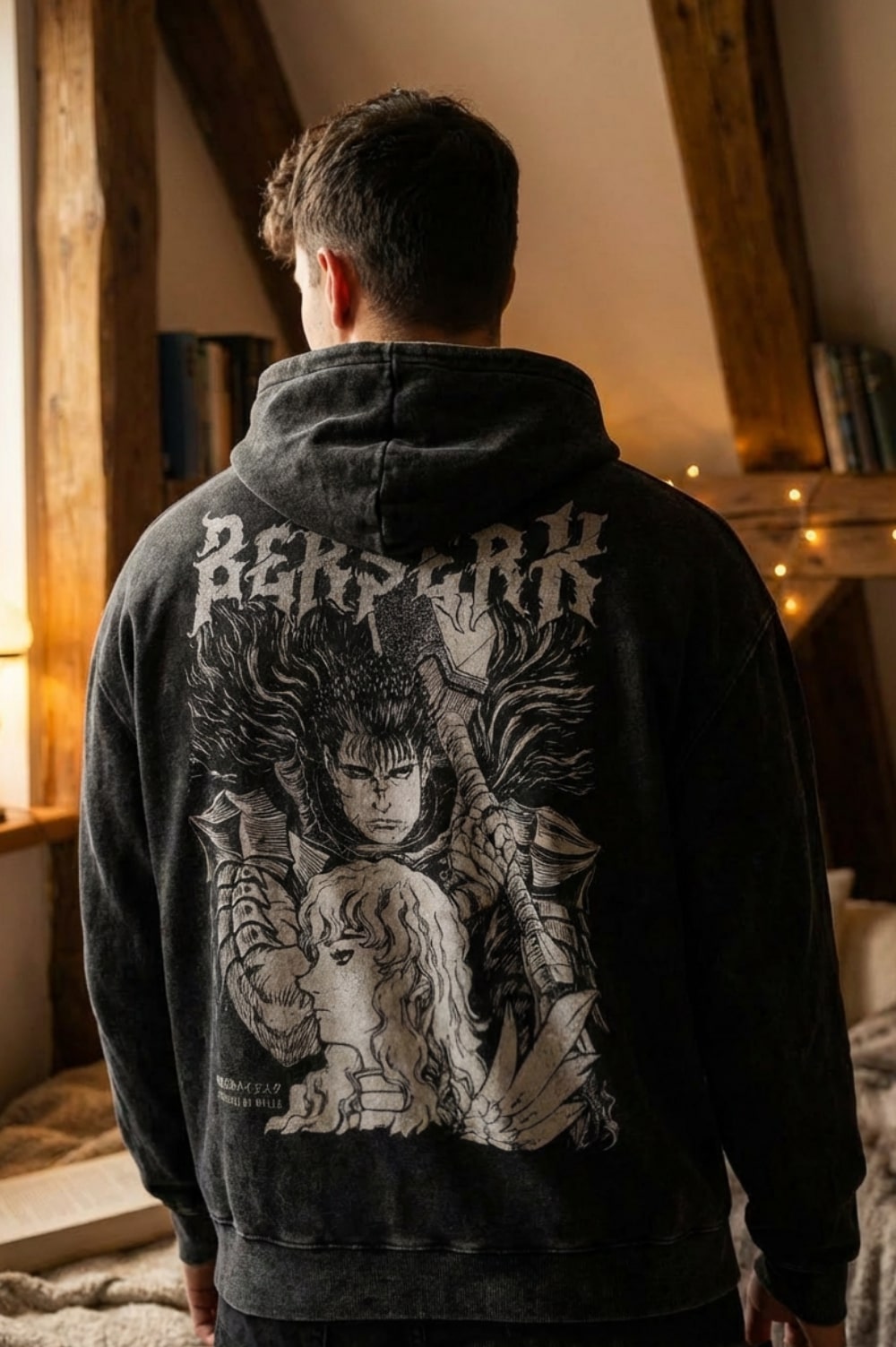 Guts & Griffith Berserk v2 Hoodie – Wylln ⚔️🔥